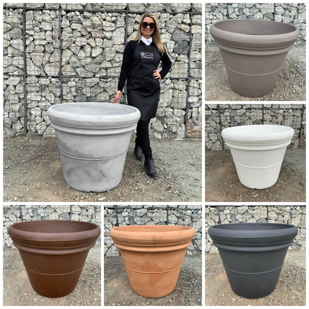 Stylish Milan Pots | Resin Planters for Indoors & Outdoors