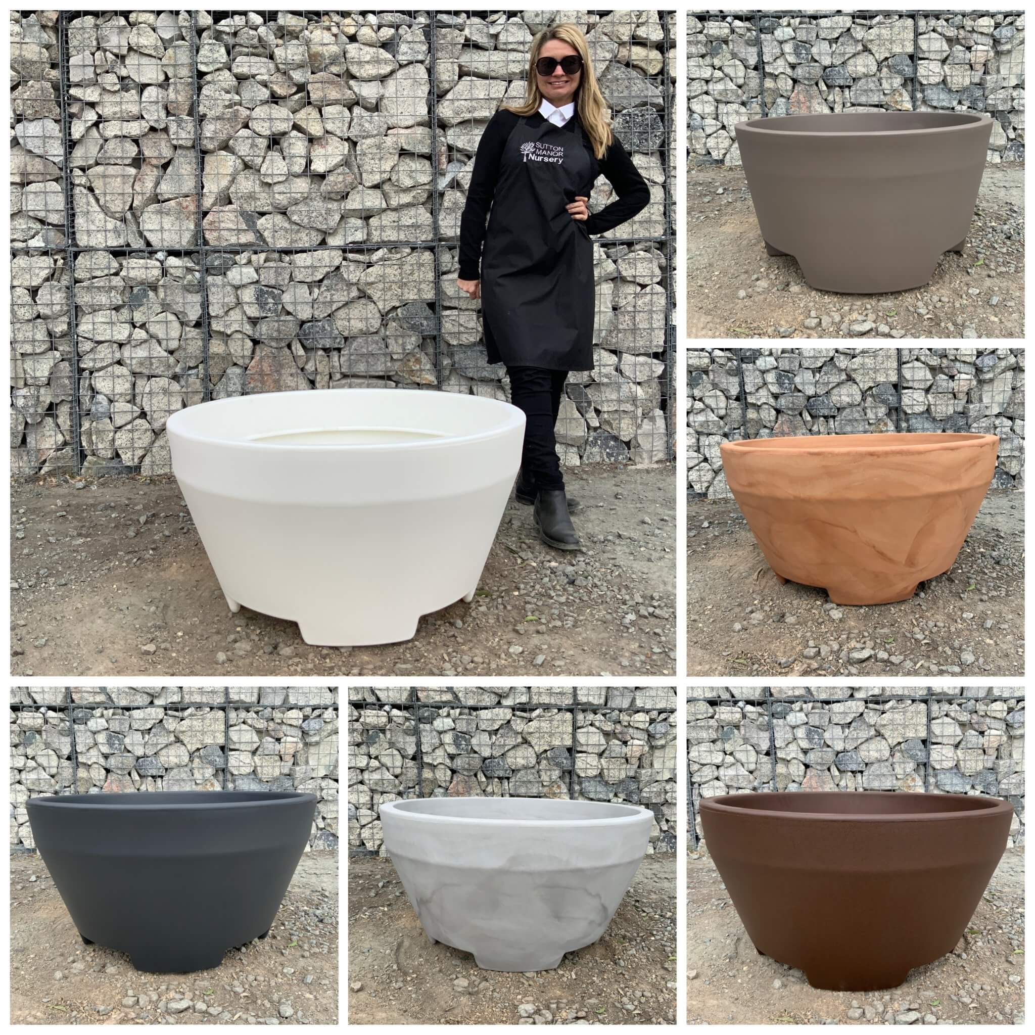 Buy Capri Pots | Large outdoor pots with drainage holes