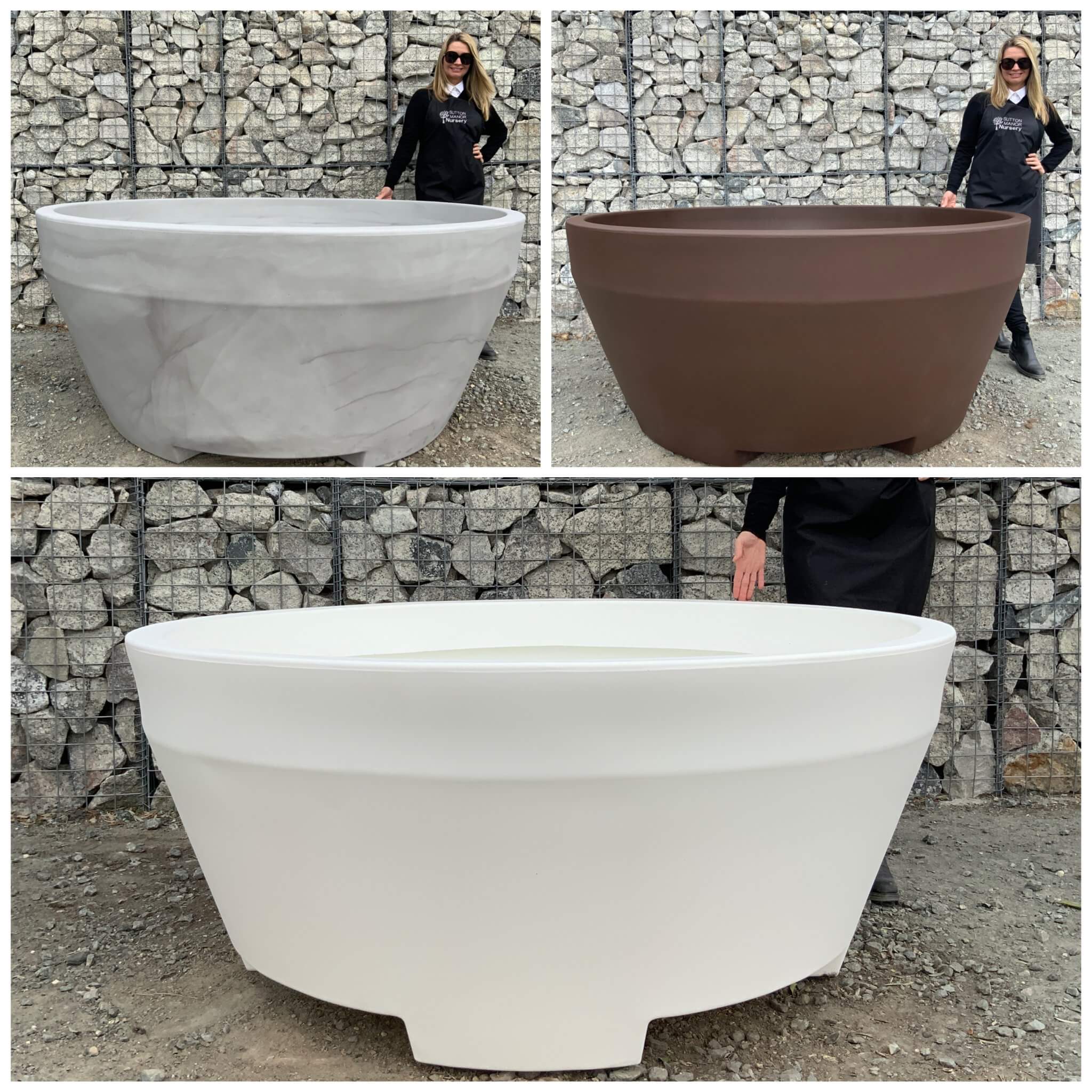 Buy Capri Pots | Large outdoor pots with drainage holes