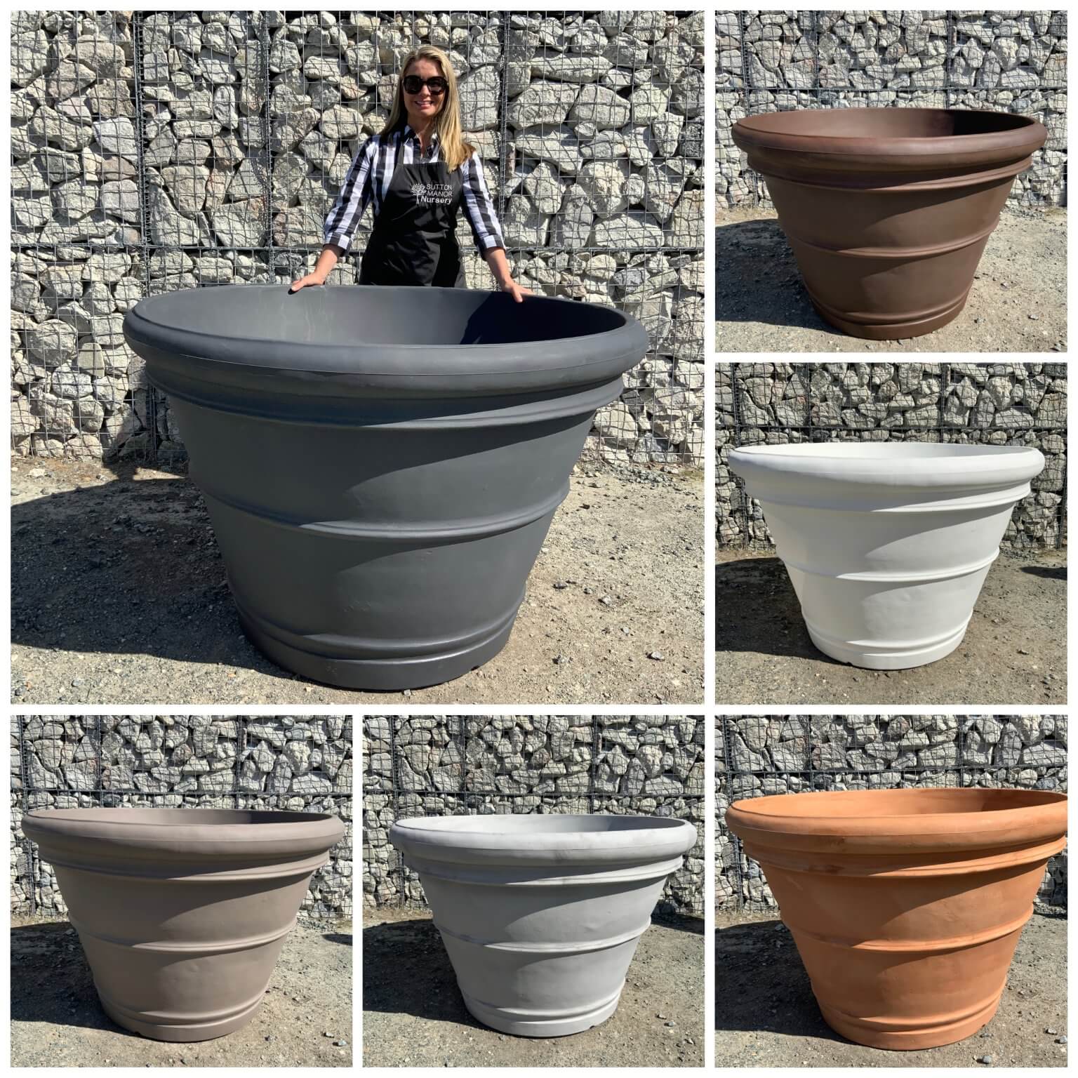 Stylish Milan Pots | Resin Planters for Indoors & Outdoors