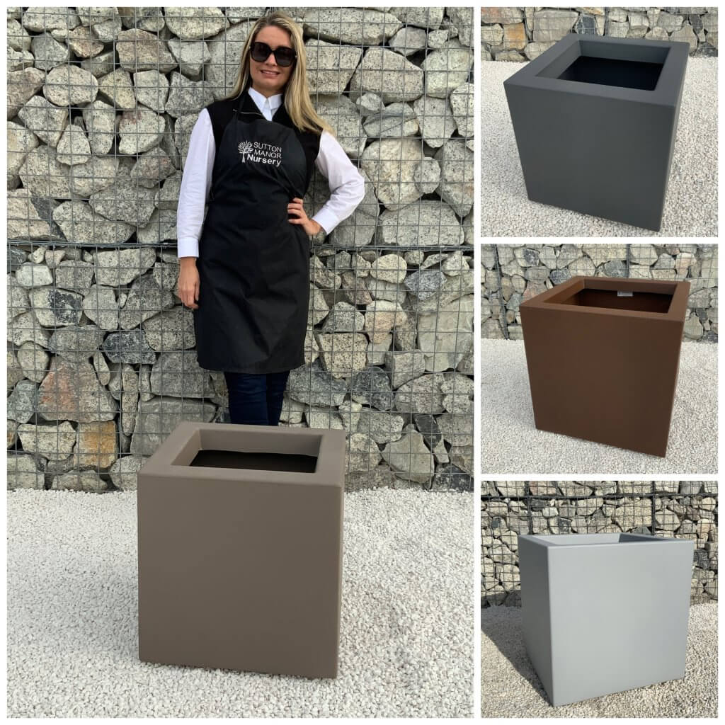 Shop Venice Cube Pots | Modern Resin Planters